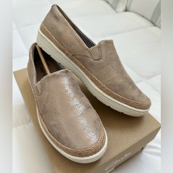 Clarks | Shoes | New Clarks Pearl Pewter 8w | Poshmark